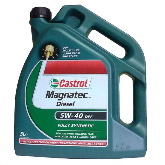 Castrol Magnatec 5W 40 DPF Diesel 5 Liter - OlieBaas Castrol webshop